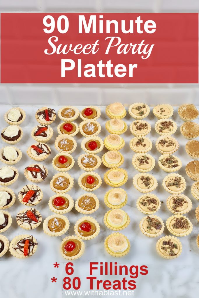 90 Minute Sweet Party Platter | With A Blast