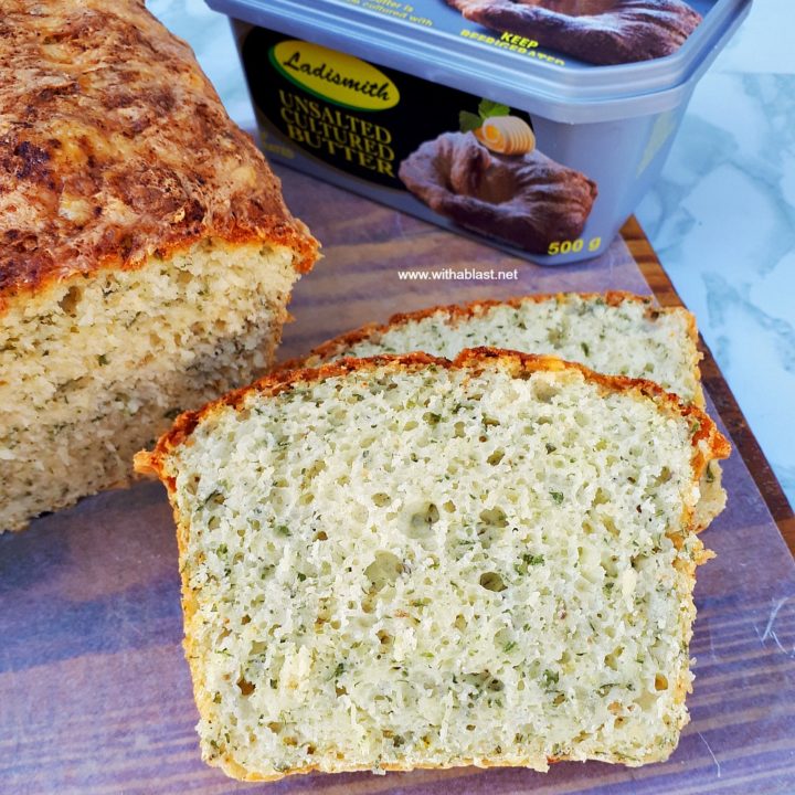 Herb And Cheese Bread (Mix-n-Bake) | With A Blast