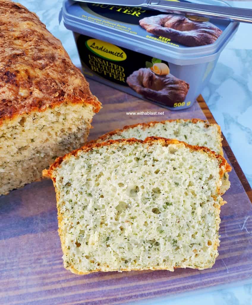 Herb And Cheese Bread (Mix-n-Bake) | With A Blast