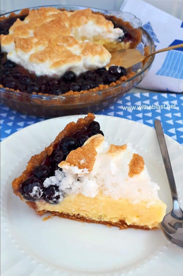 Blueberry Lemon Meringue | With A Blast
