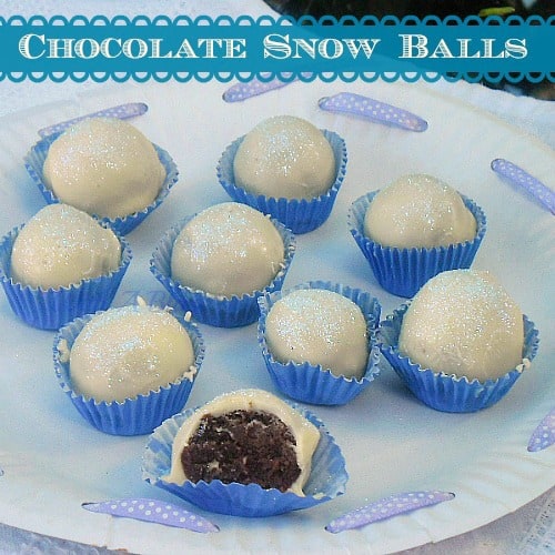 Chocolate Snow Balls | With A Blast