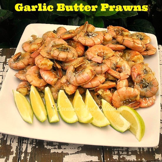 Garlic Butter Prawns | With A Blast