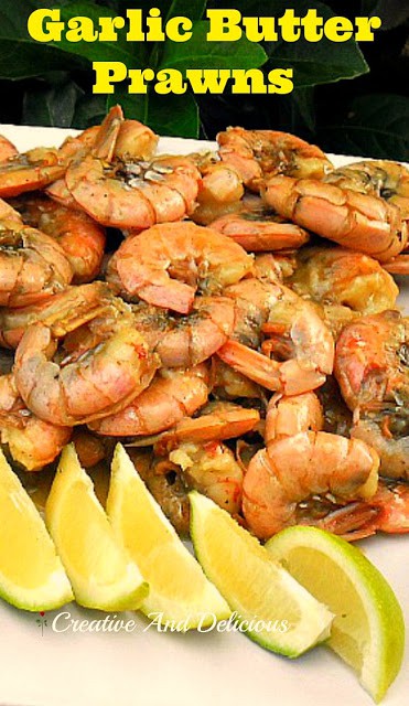 Garlic Butter Prawns | With A Blast