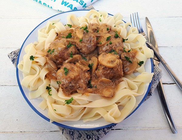 Meatball Stroganoff | With A Blast