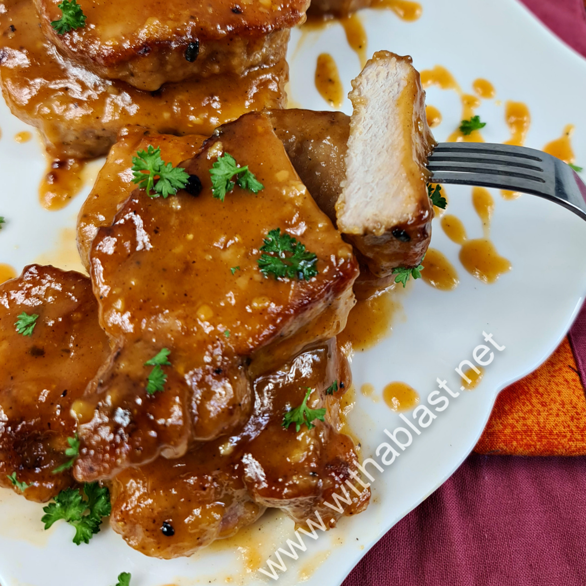 1000 Island Tangy Pork Chops | With A Blast