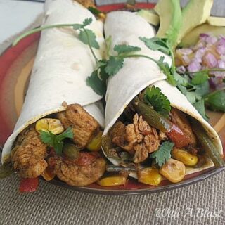 Spicy Mexican Chicken Wraps | With A Blast