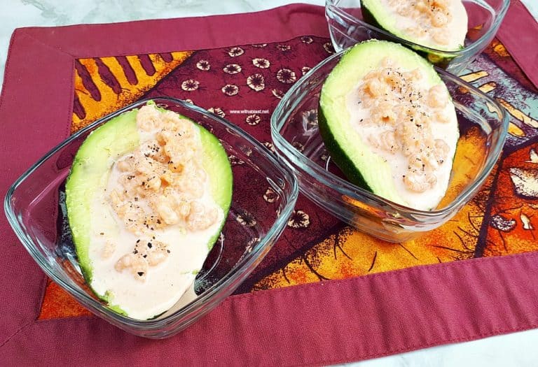 Avocado Ritz (Appetizer) | With A Blast