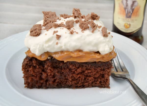Amarula Chocolate Caramel Cake | With A Blast