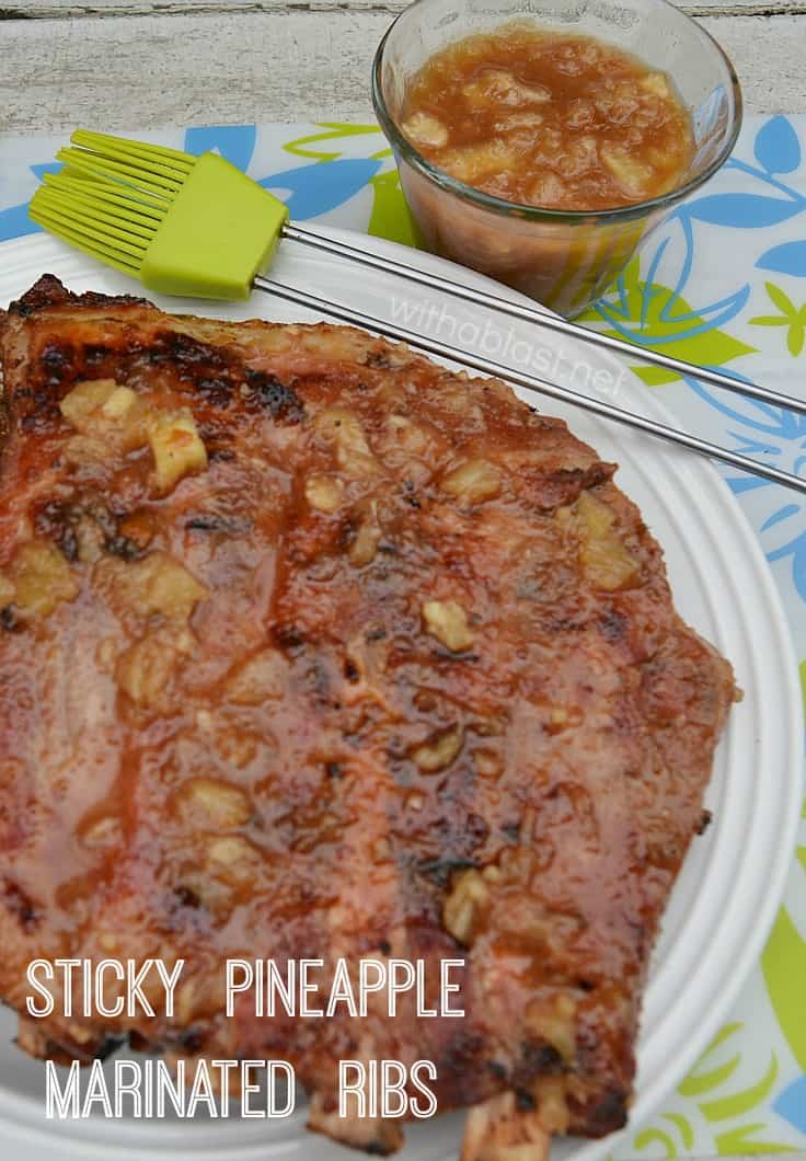 Sticky Pineapple Marinated Ribs | With A Blast
