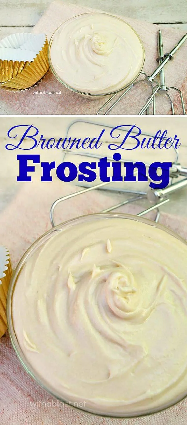 Browned Butter Frosting | With A Blast