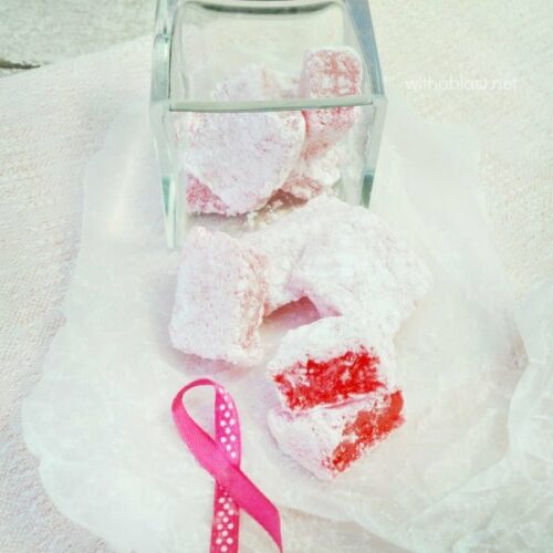 Homemade Turkish Delight #CookingForACure | With A Blast