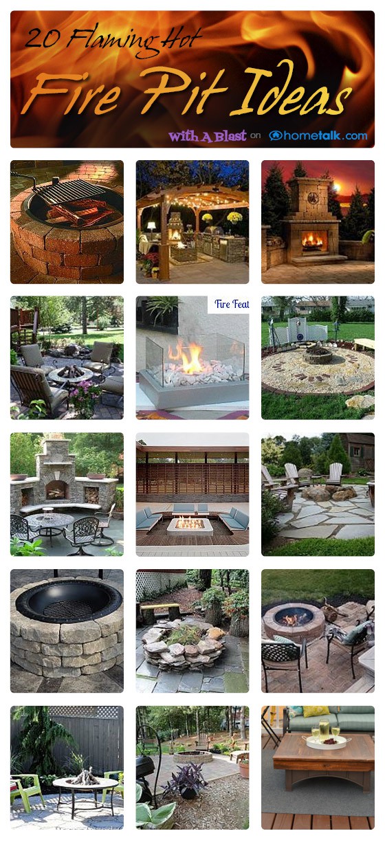 20 DIY Fire Pit Ideas | With A Blast
