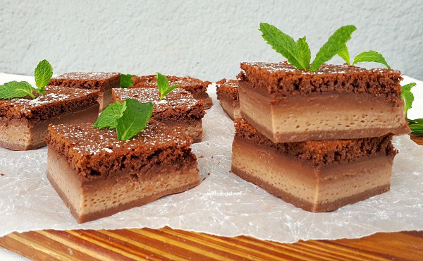 Magic Chocolate Custard Cake | With A Blast