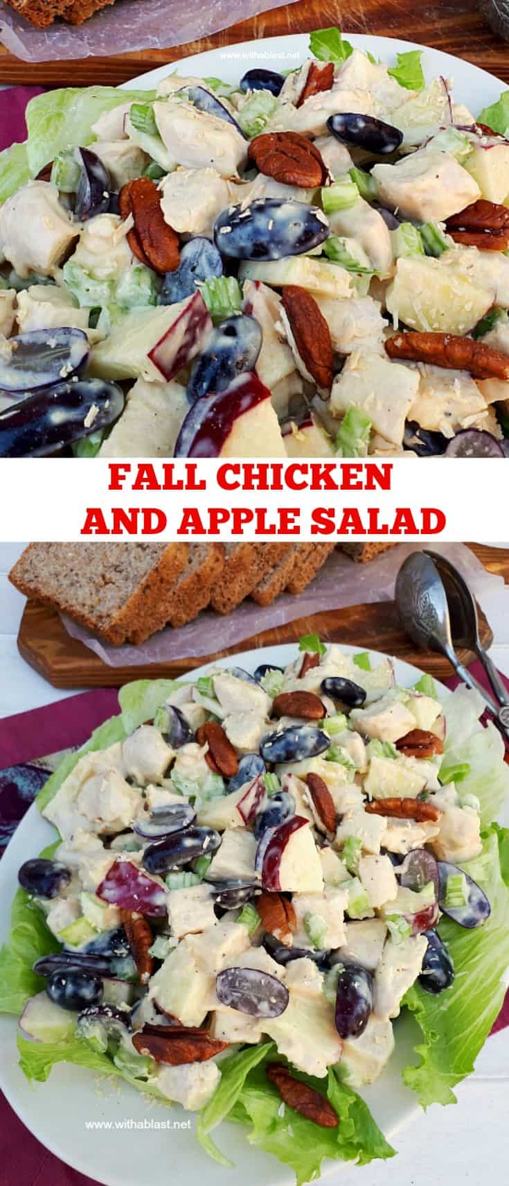 Fall Chicken And Apple Salad | With A Blast
