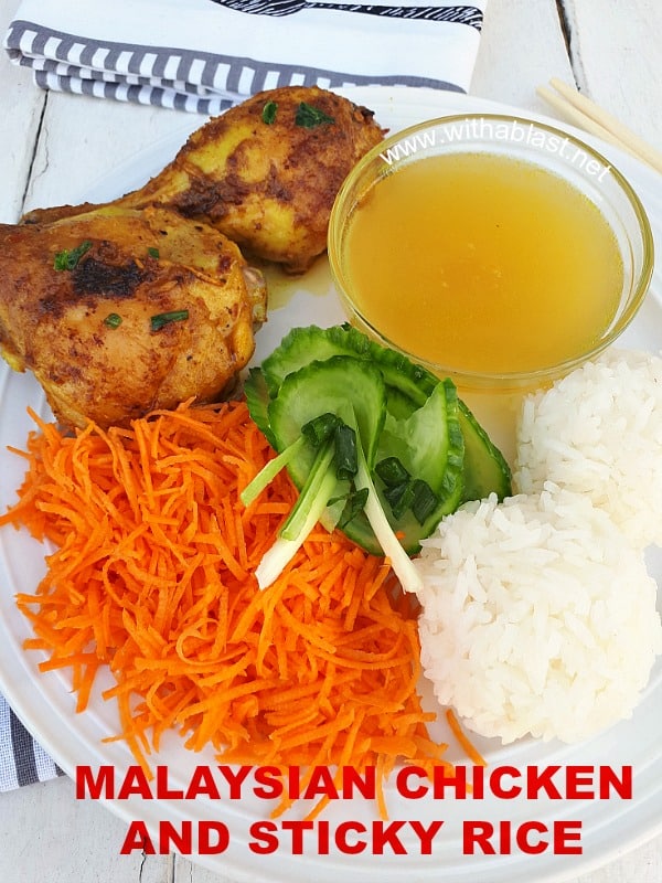 Malaysian Chicken And Sticky Rice | With A Blast