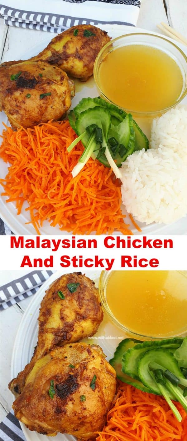 Malaysian Chicken And Sticky Rice | With A Blast
