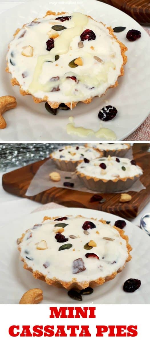 Mini Cassata Pies | With A Blast