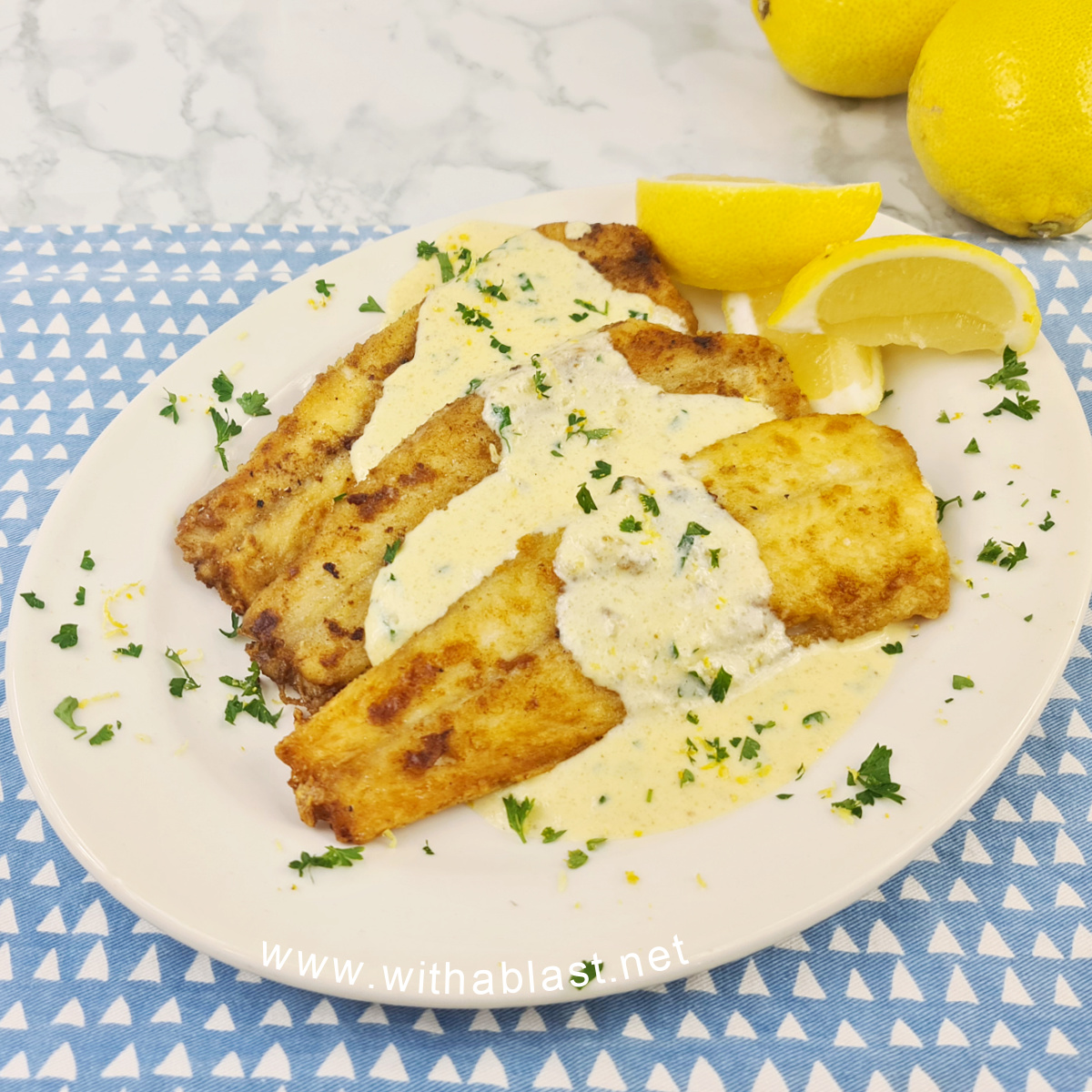 Sole with Lemon Cream | With A Blast
