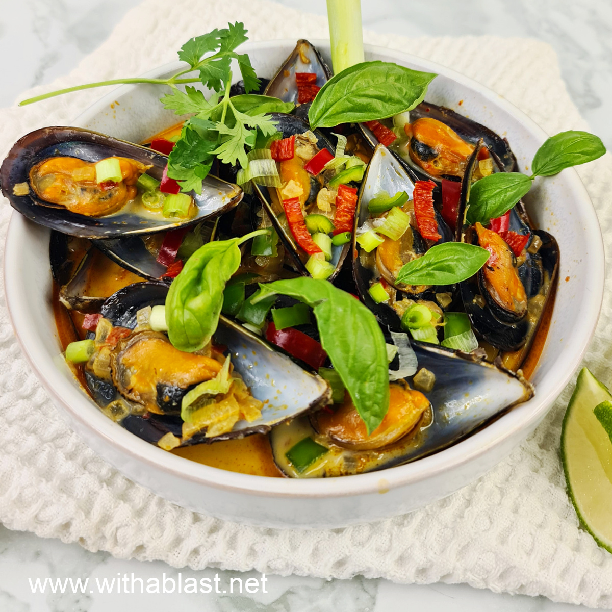 Thai Mussels | With A Blast